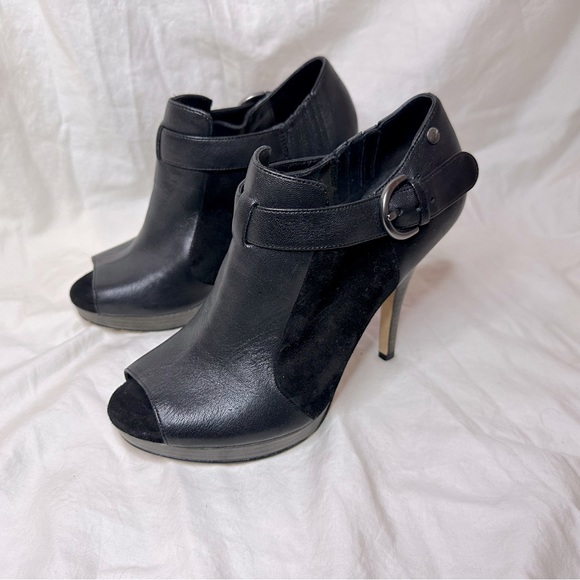 Coach | Shoes | Coach Open Toed Bootie Heel | Poshmark